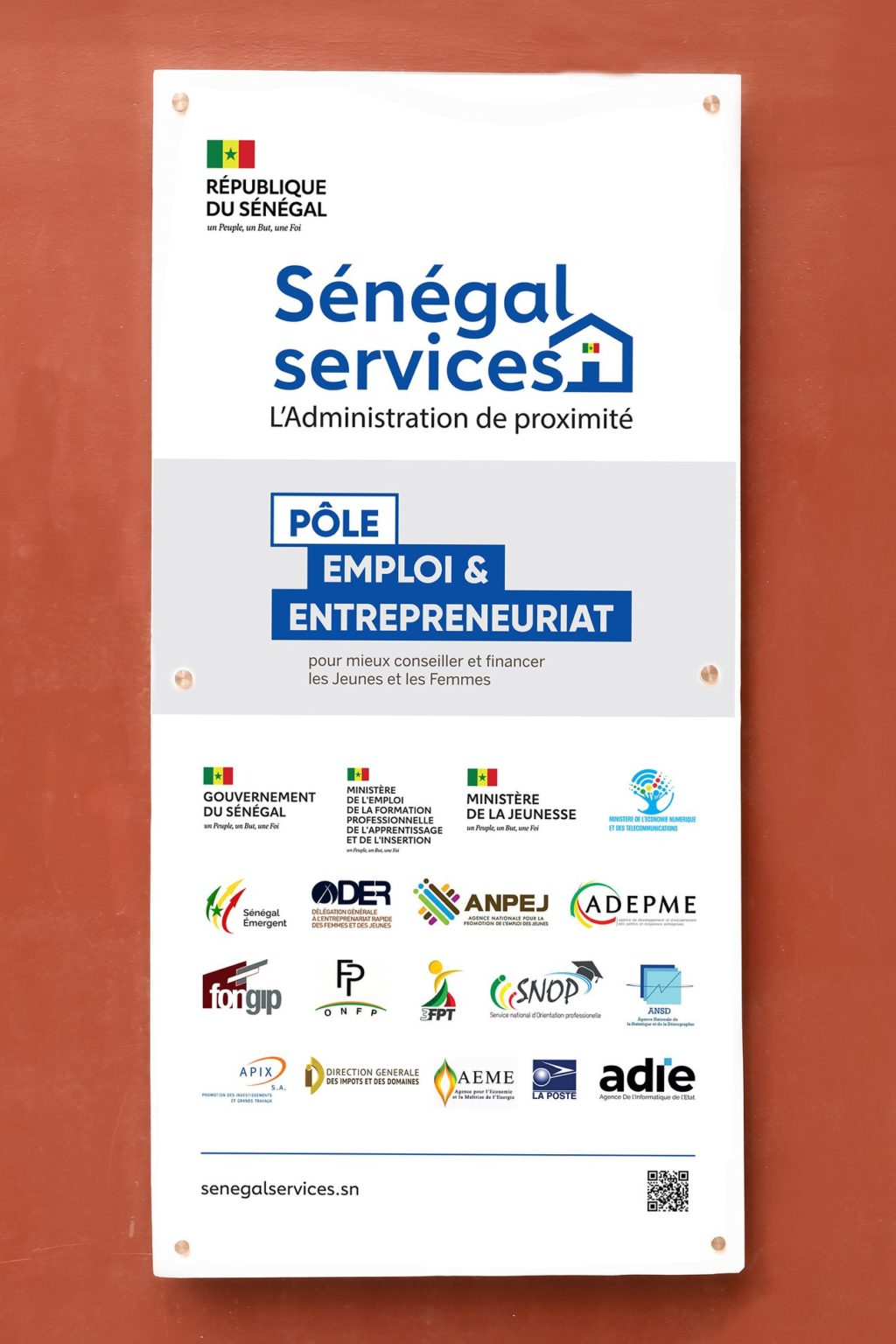 Emploi et entrepreneuriat: Les Espaces Sénégal Services sont fonctionnels