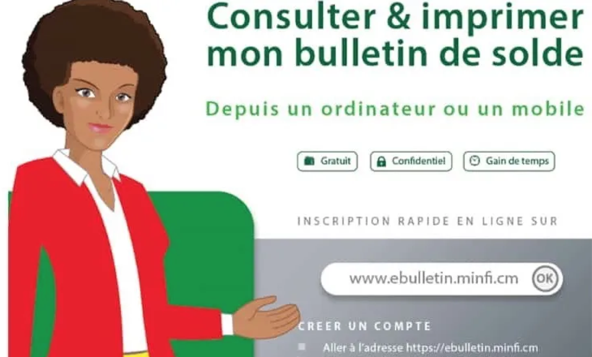Comment télécharger votre bulletin de solde (Cameroun)
